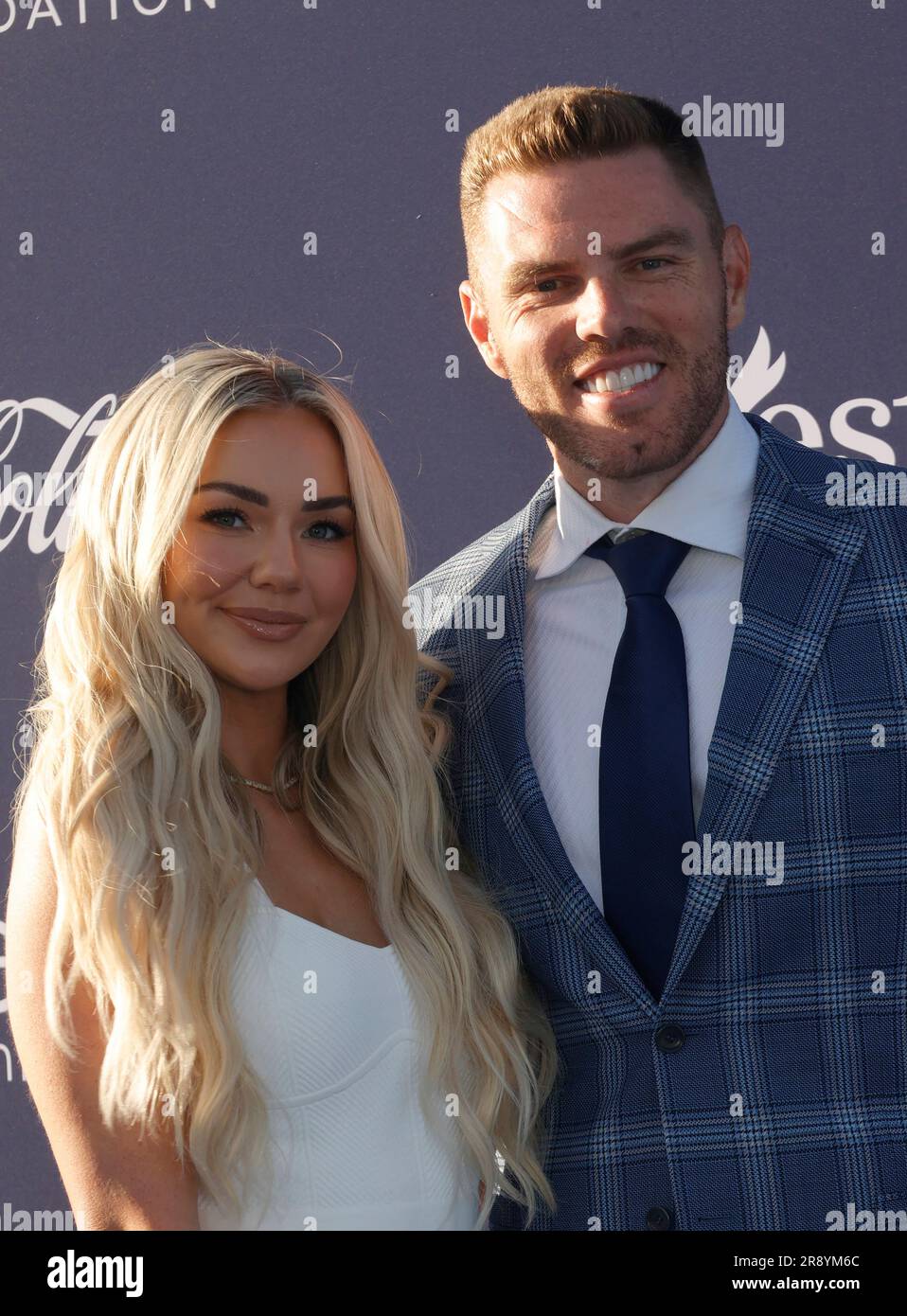 Los Angeles, Ca. 22nd June, 2023. Freddie Freeman, Chelsea Freeman at ...