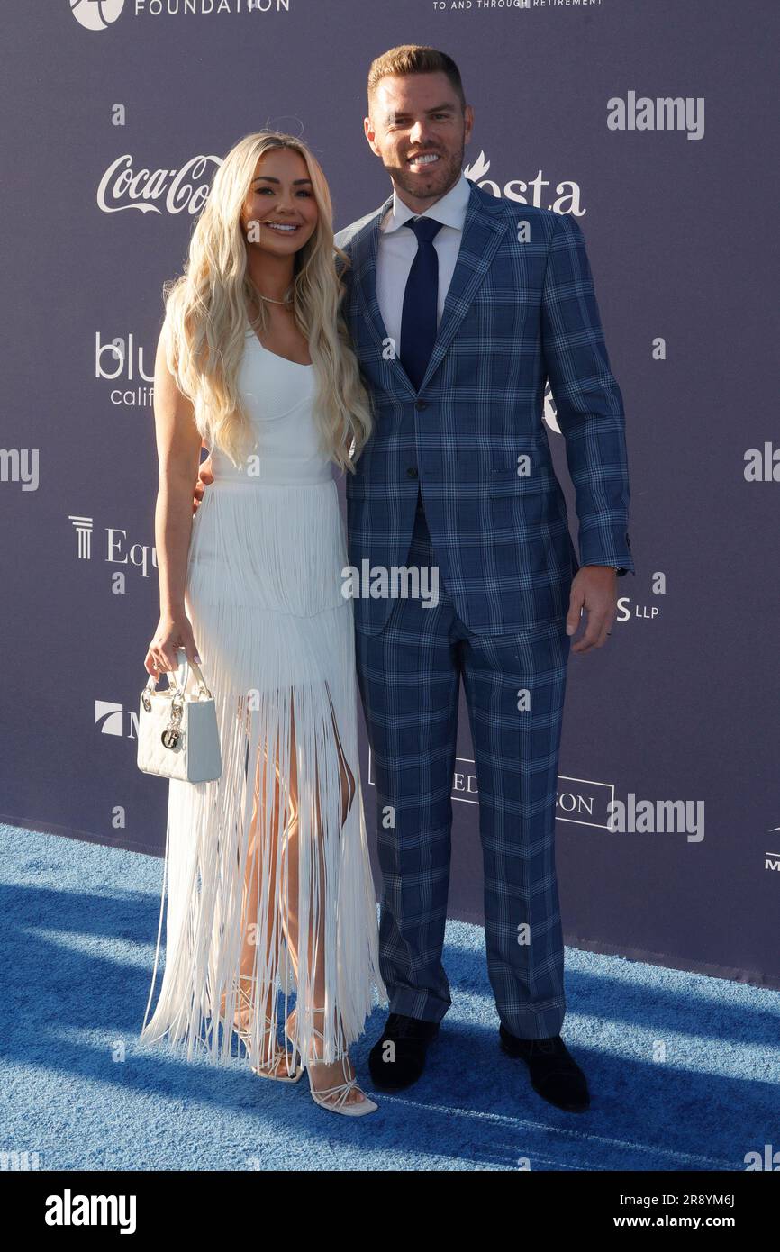 Los Angeles, Ca. 22nd June, 2023. Freddie Freeman, Chelsea Freeman at ...