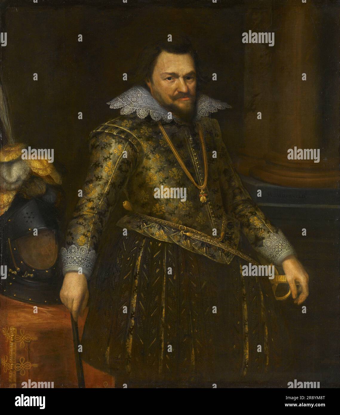Portrait of Philips Willem (1554-1618), Prince of Orange, c.1608 Stock ...