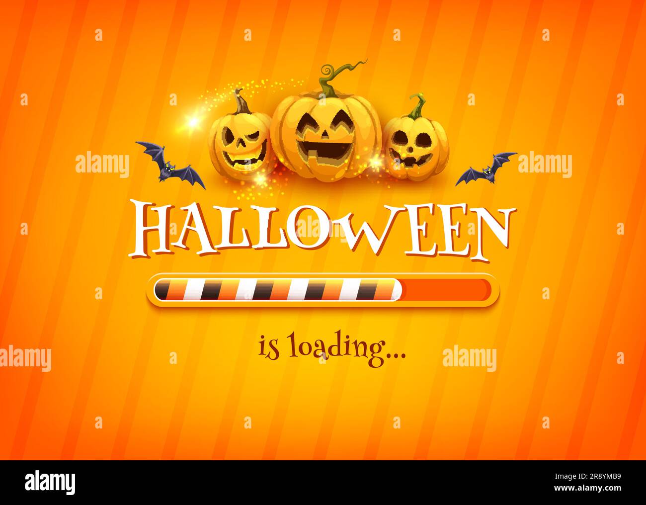 Loading pumpkins Stock Vector Images - Alamy