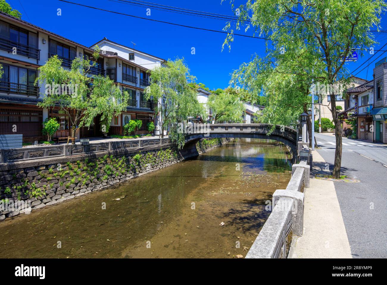 The fresh green of Kinosaki Onsen Stock Photo - Alamy