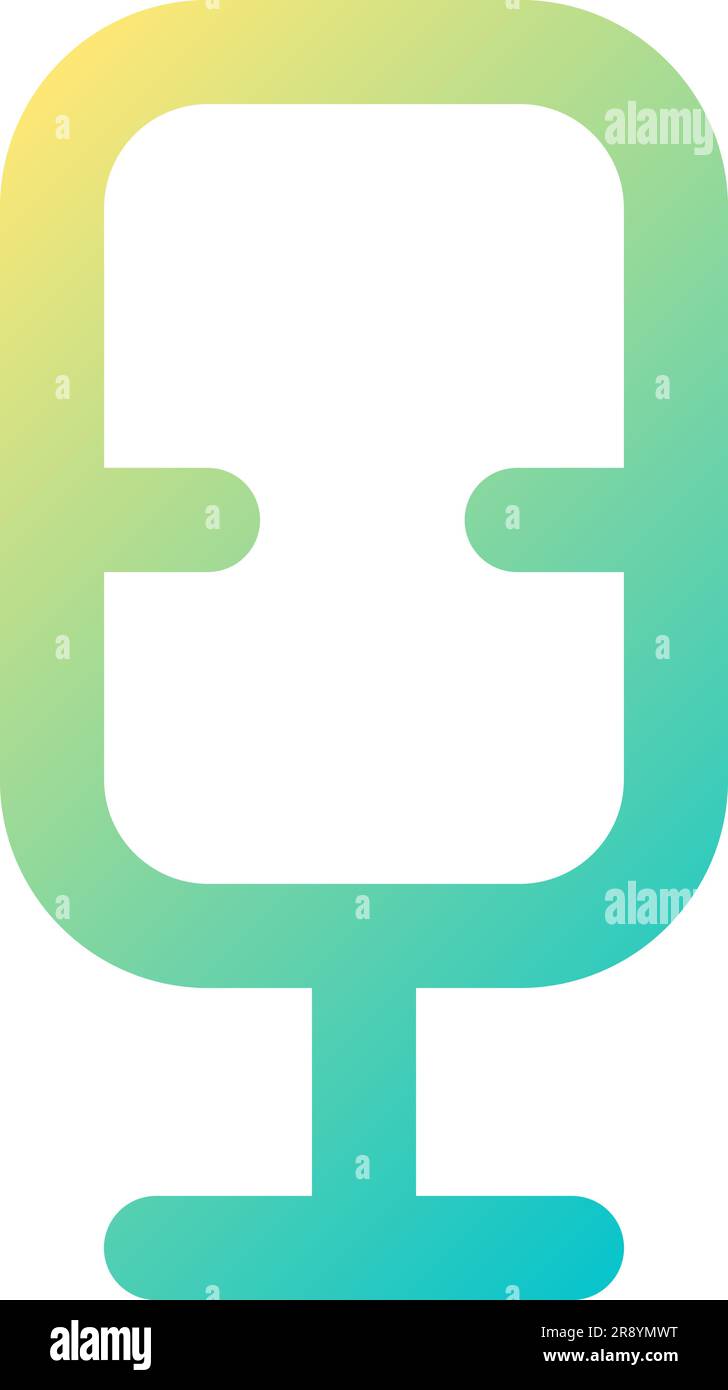 Microphone pixel perfect gradient linear ui icon Stock Vector Image ... Microphone pixel perfect gradient linear ui icon Stock Vector Image ...