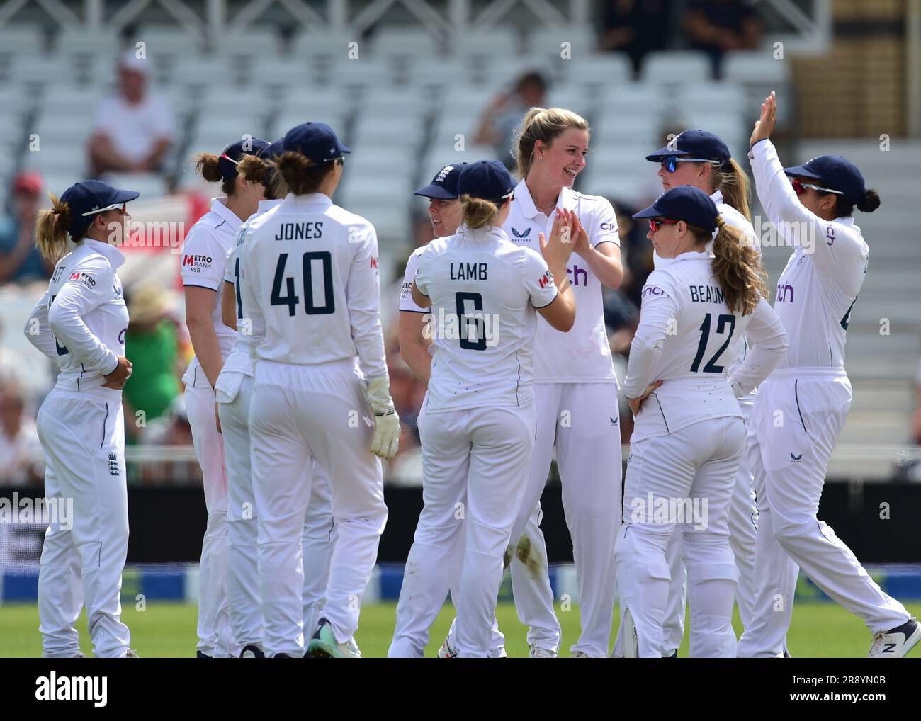 Lauren bell england celebrates with team hi-res stock photography and ...