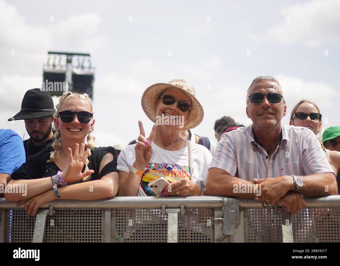The crowd watching The Master Musicians of Joujouka performing on the ...