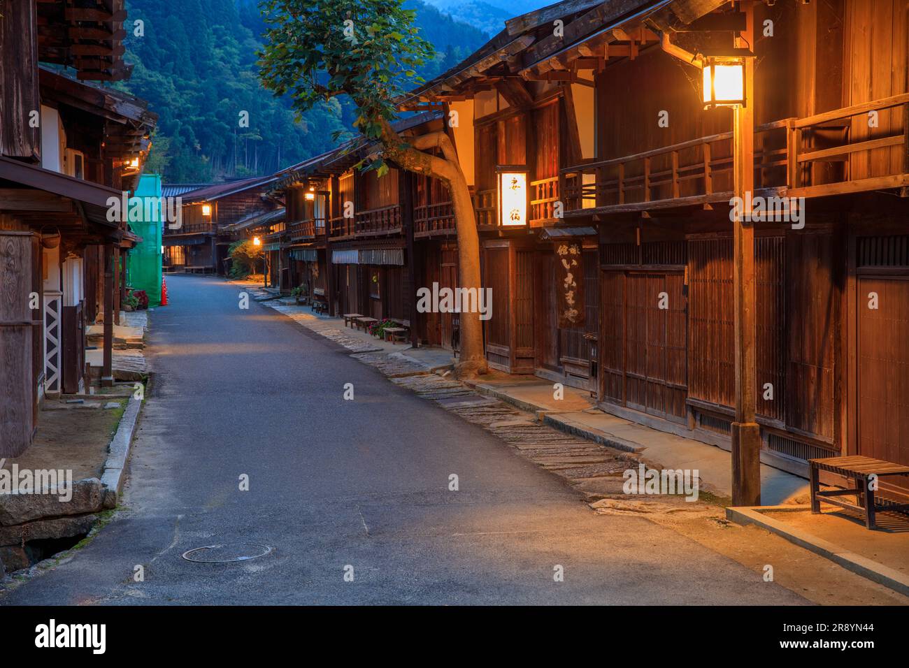 Tsumago japan night hi-res stock photography and images - Alamy
