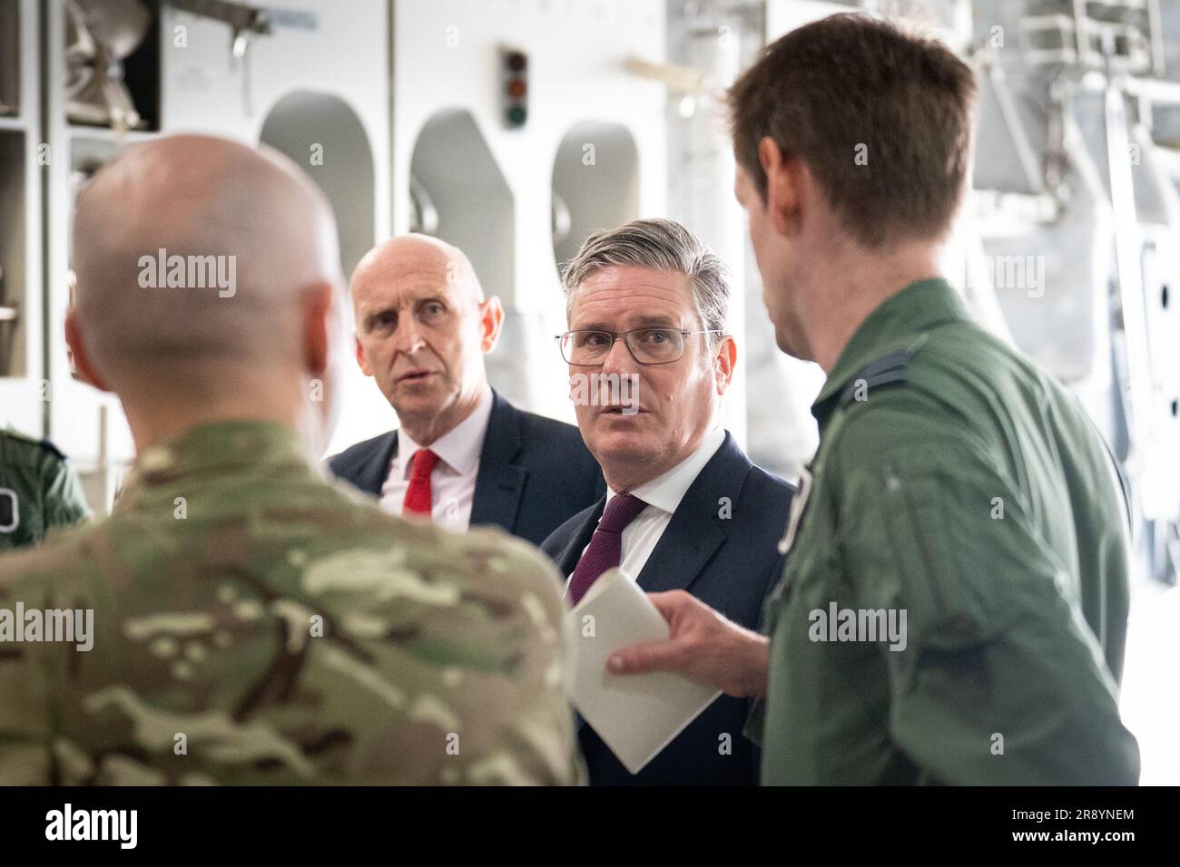 Sir keir starmer visit to oxfordshire hi-res stock photography and ...