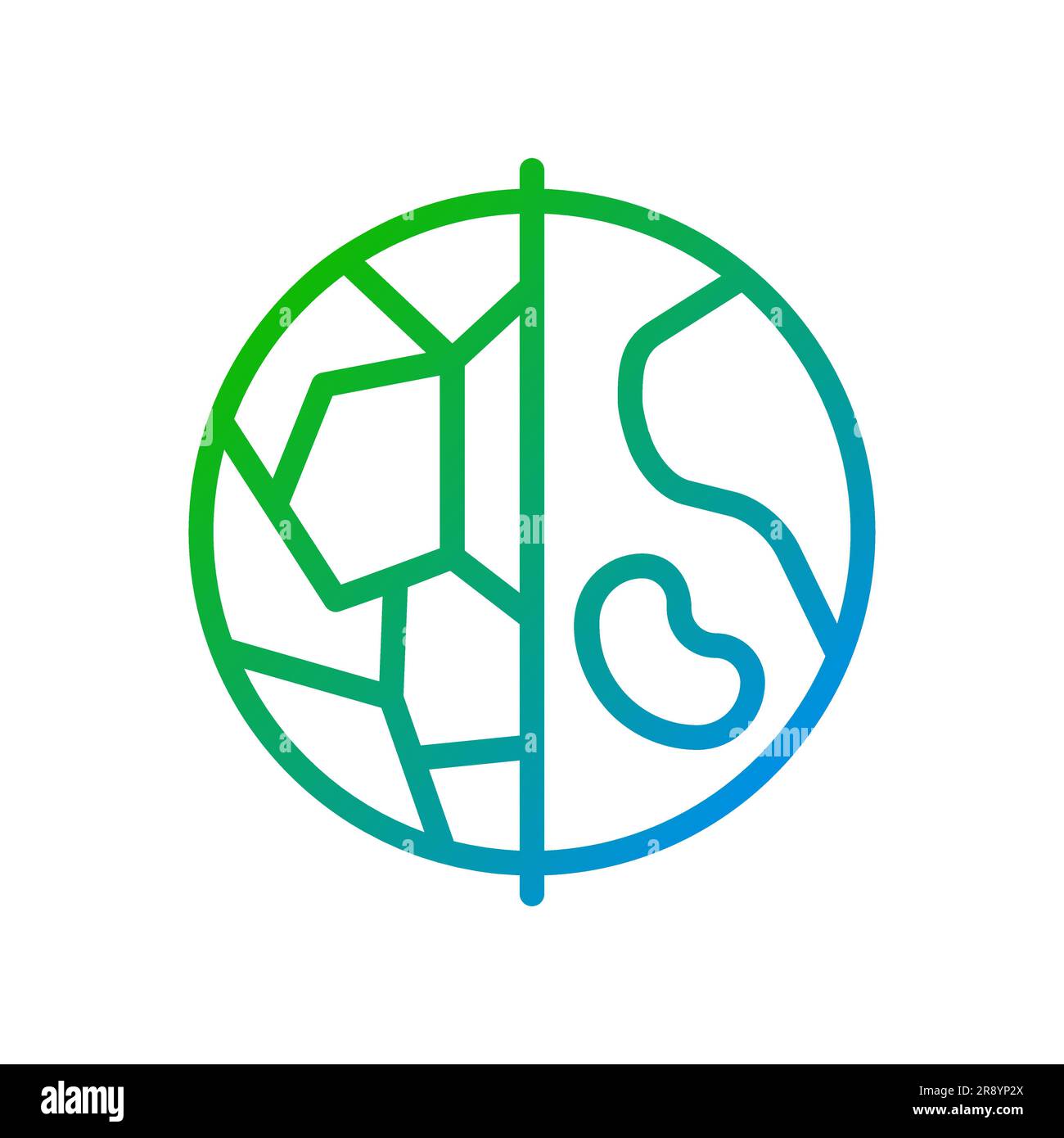 Stop Earth desertification pixel perfect gradient linear vector icon ... Stop Earth desertification pixel perfect gradient linear vector icon ...