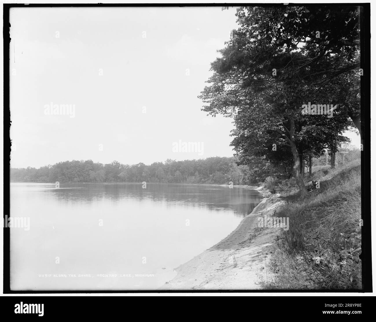 Lakeside lake michigan Black and White Stock Photos & Images - Alamy