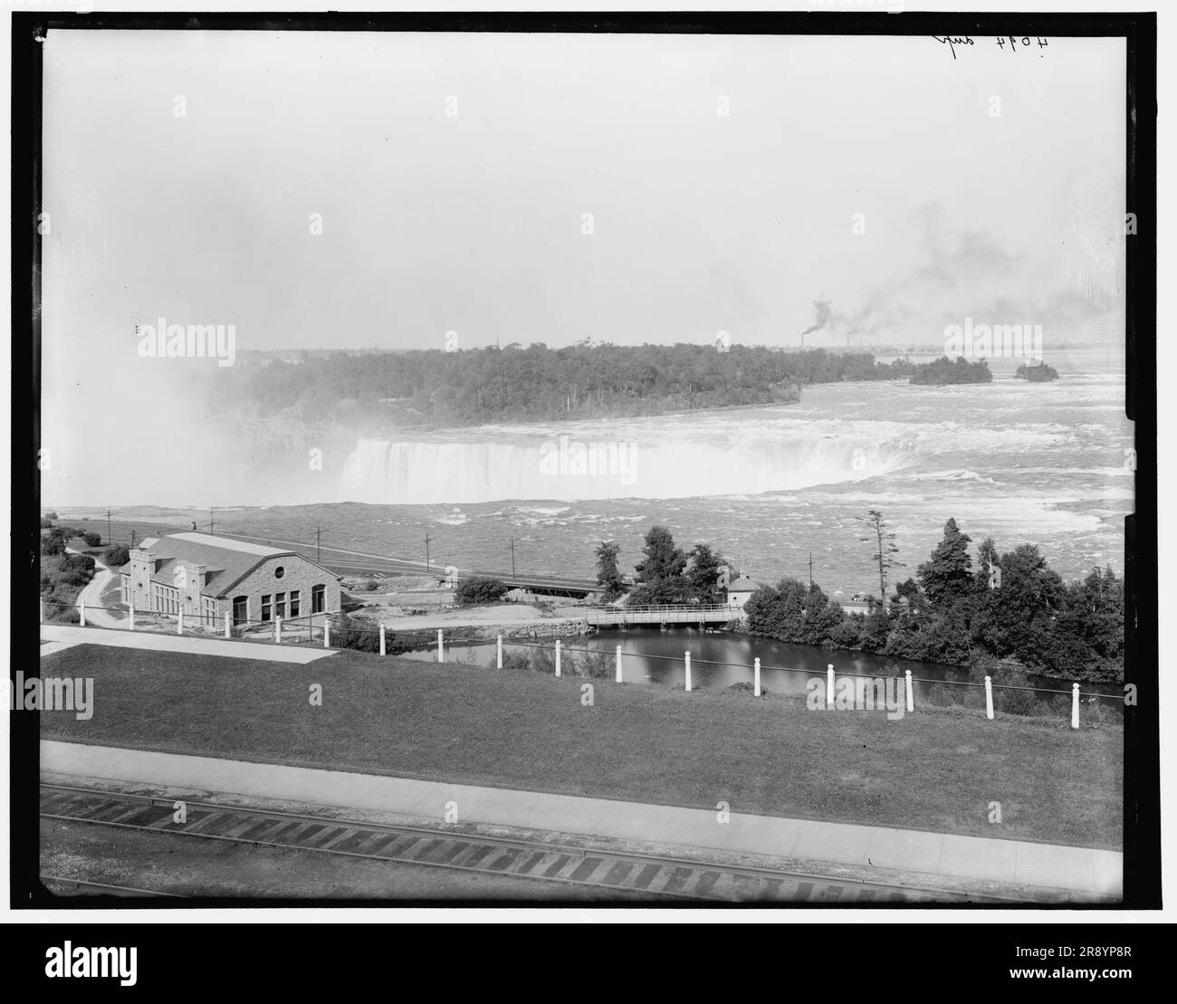 Falls from Falls View, Niagara Falls, N.Y., between 1880 and 1899 Stock ...