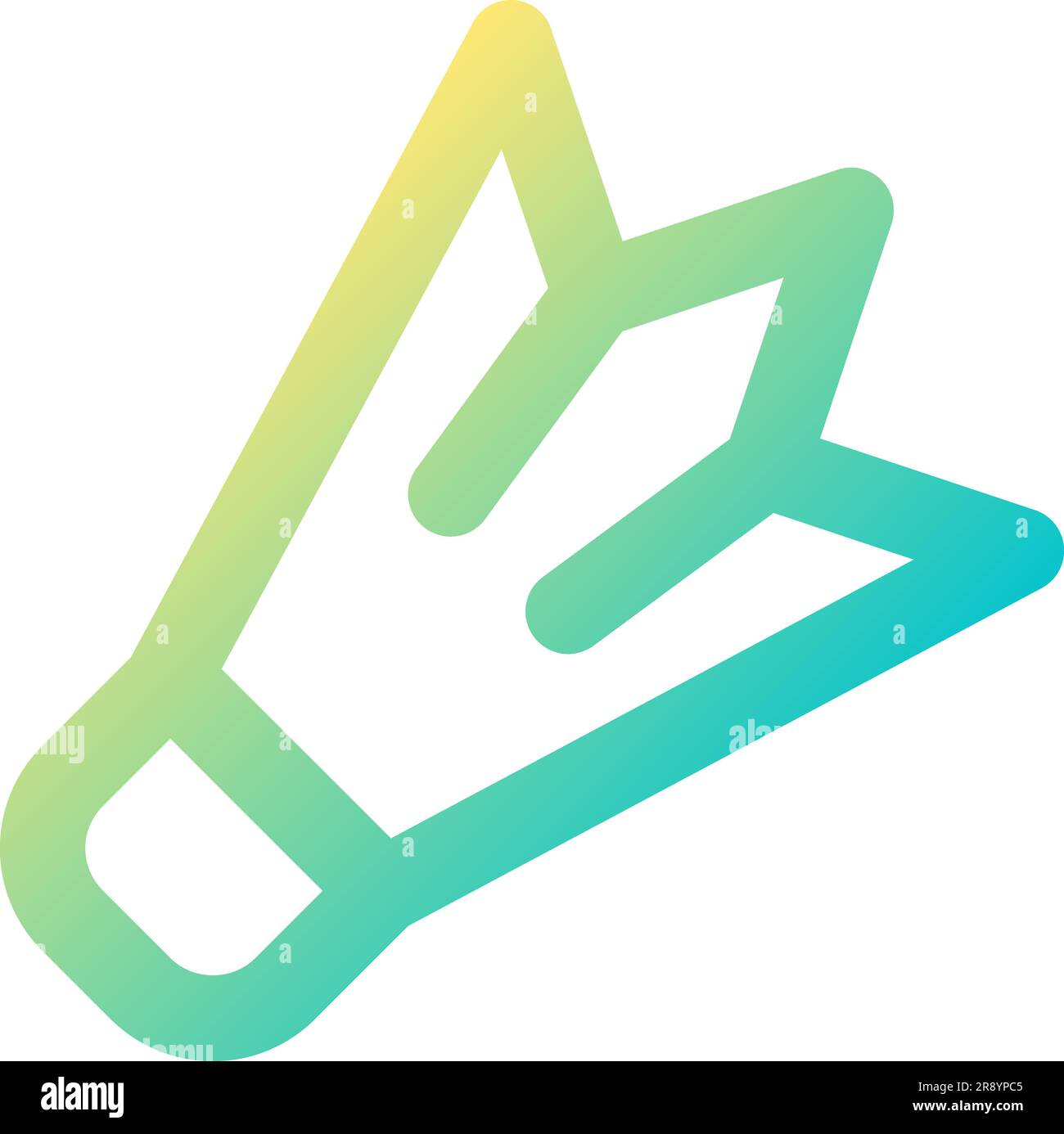 Badminton pixel perfect gradient linear ui icon Stock Vector Image ... Badminton pixel perfect gradient linear ui icon Stock Vector Image ...