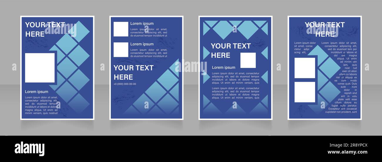 Brand development blank brochure layout design Stock Vector Image & Art ...