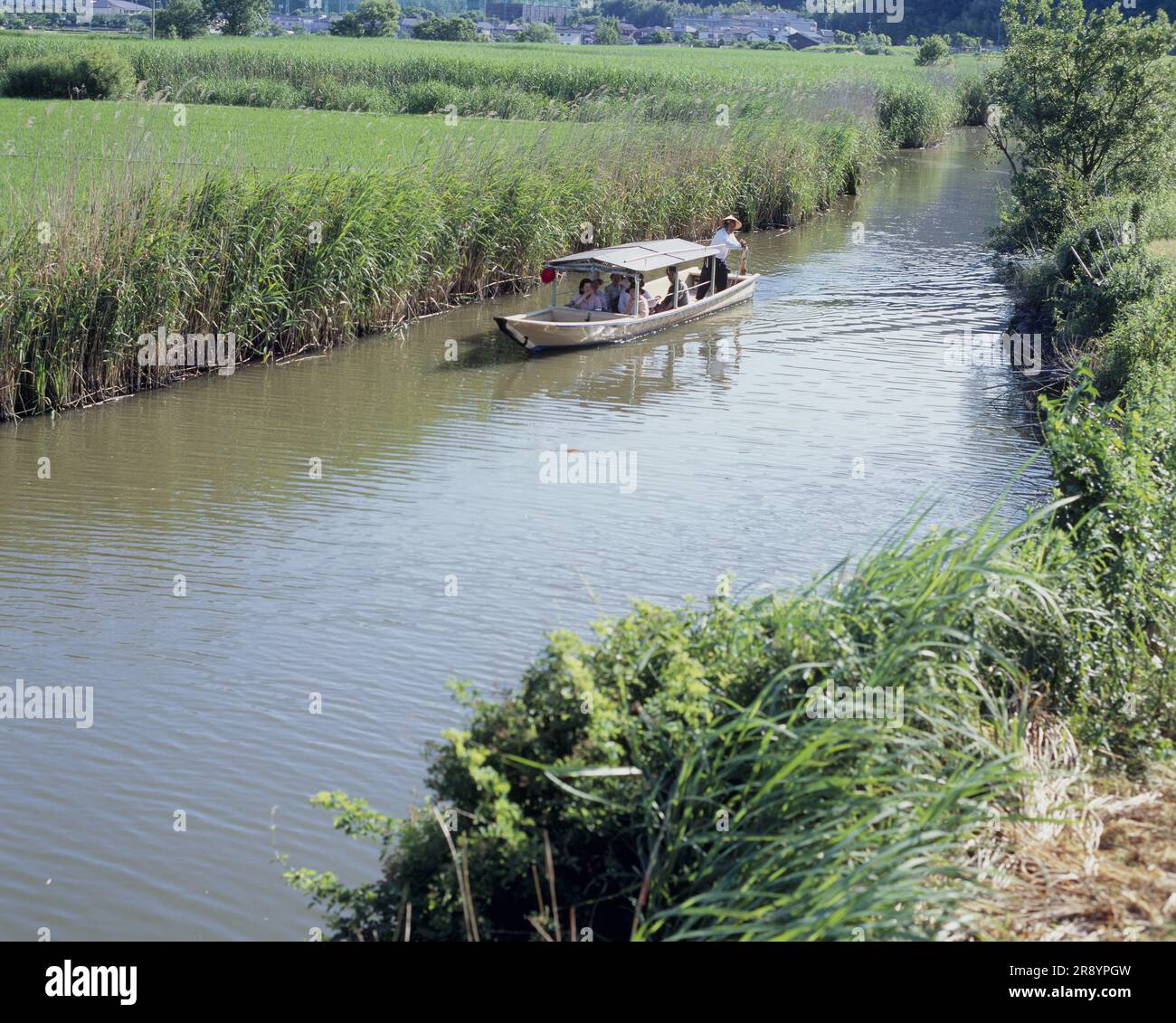 tour around a riverside area Stock Photo - Alamy
