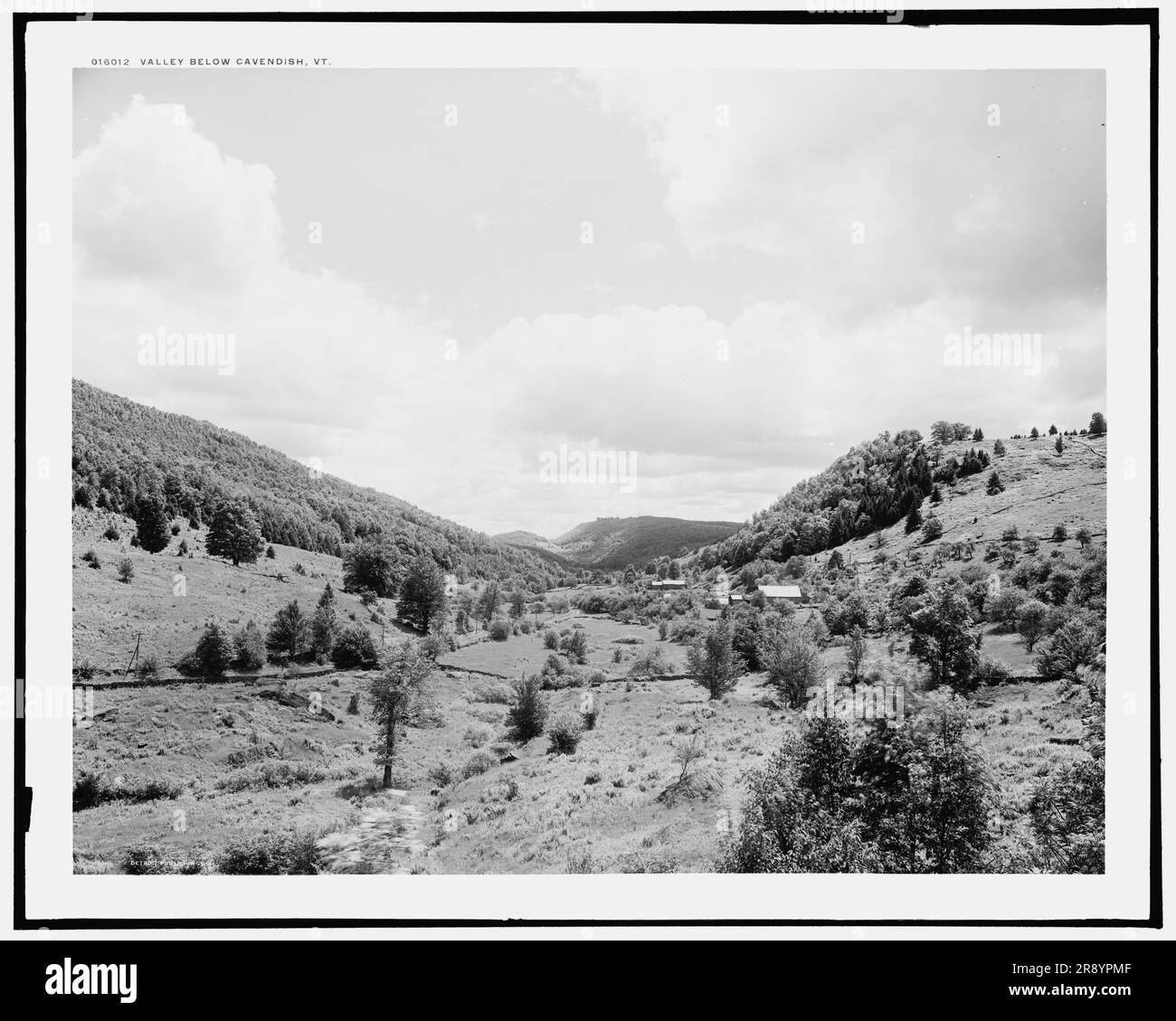 Valley below Cavendish, Vt., between 1900 and 1906 Stock Photo - Alamy