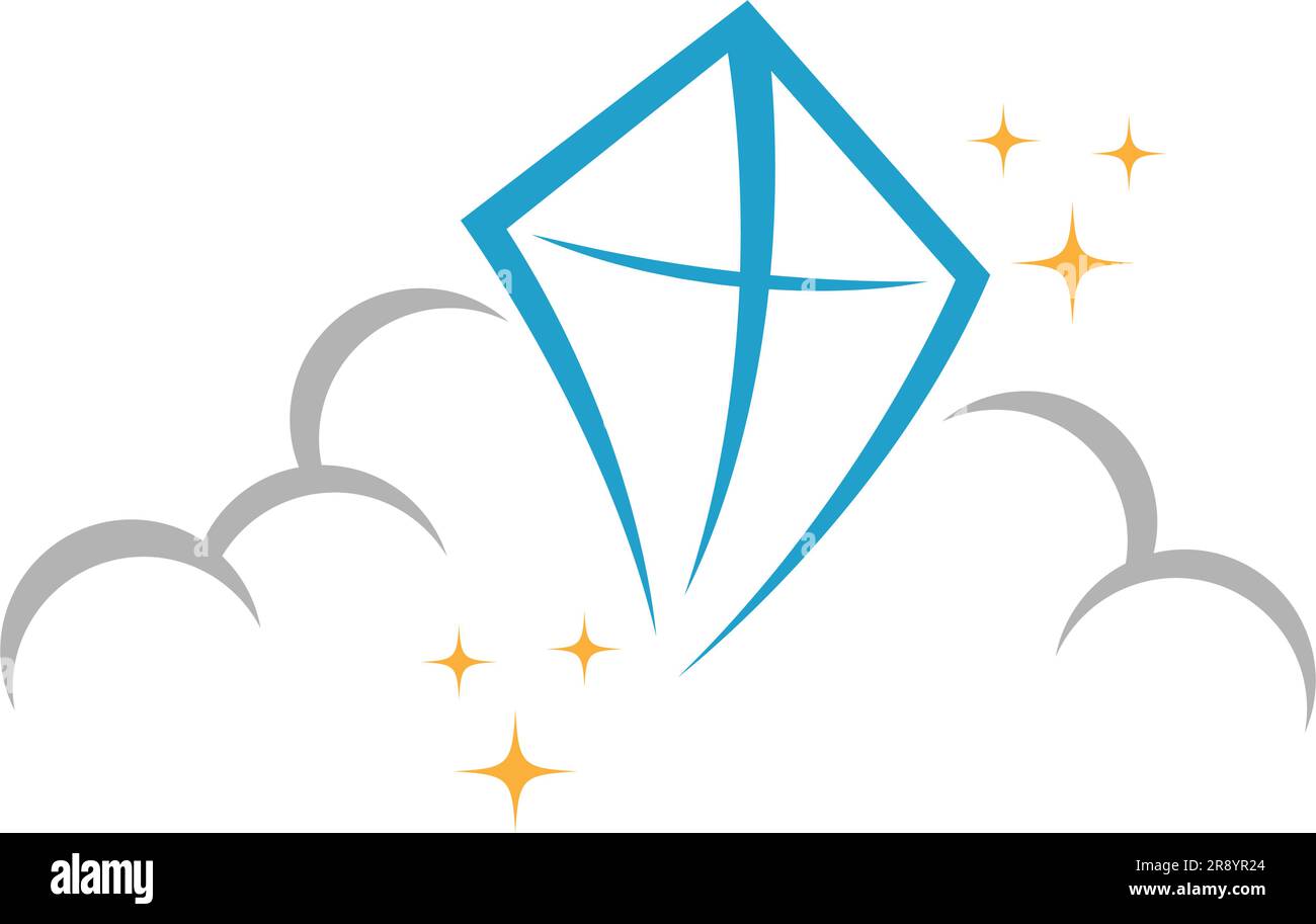 Activity kite logo Cut Out Stock Images & Pictures - Alamy