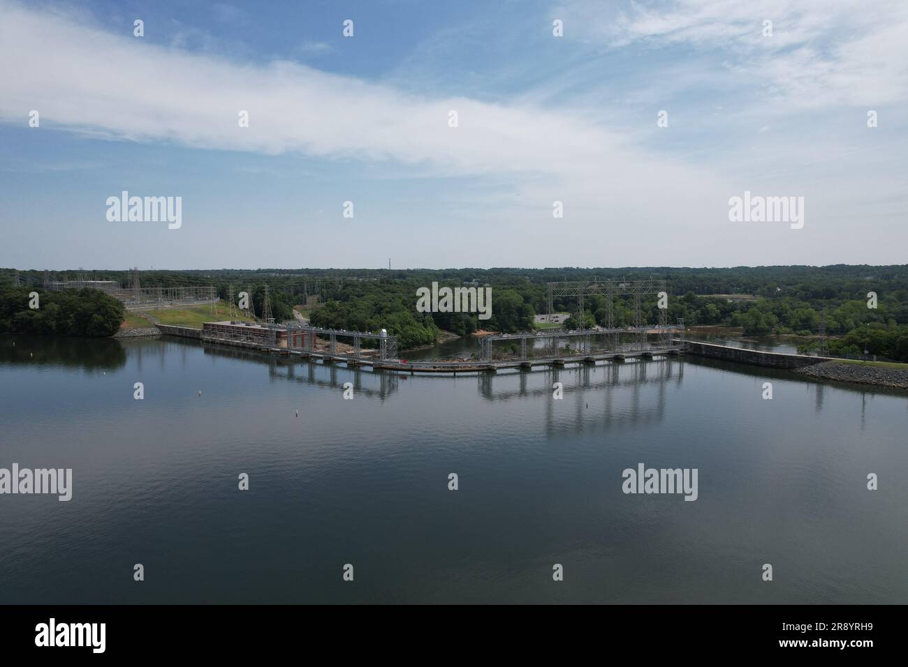 Rock Hill Dam Stock Photo - Alamy