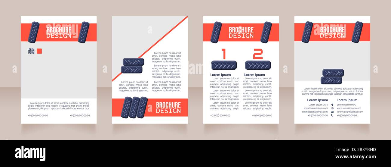 Auto repair shop blank brochure design Stock Vector Image & Art - Alamy