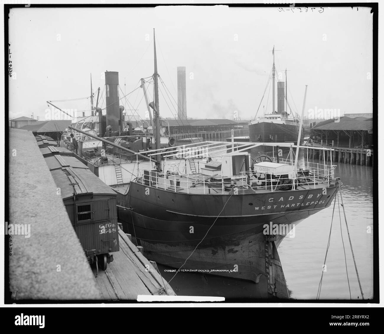 Cargo ship port 1900 hi-res stock photography and images - Alamy