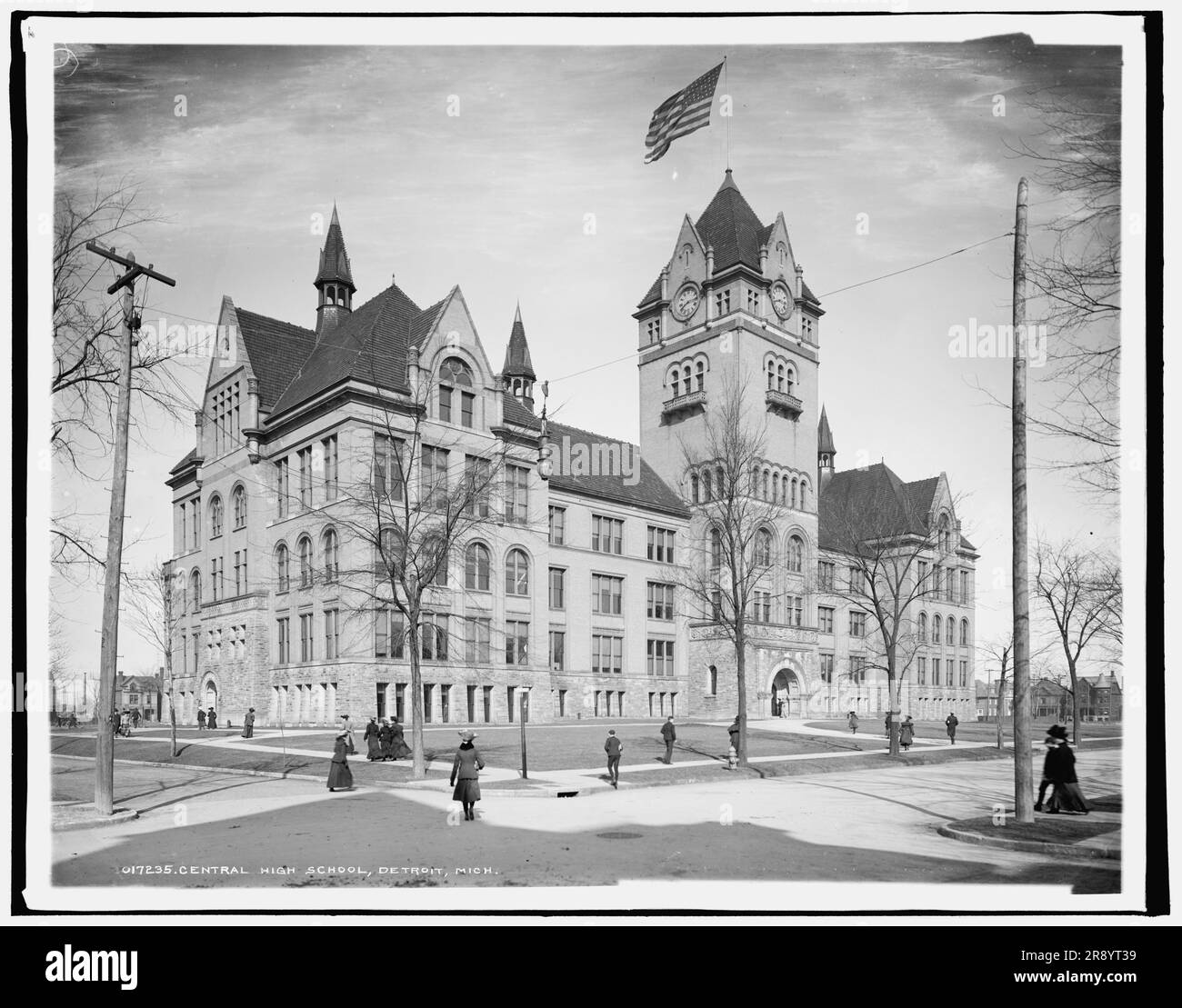 Detroit michigan usa school hi-res stock photography and images - Alamy