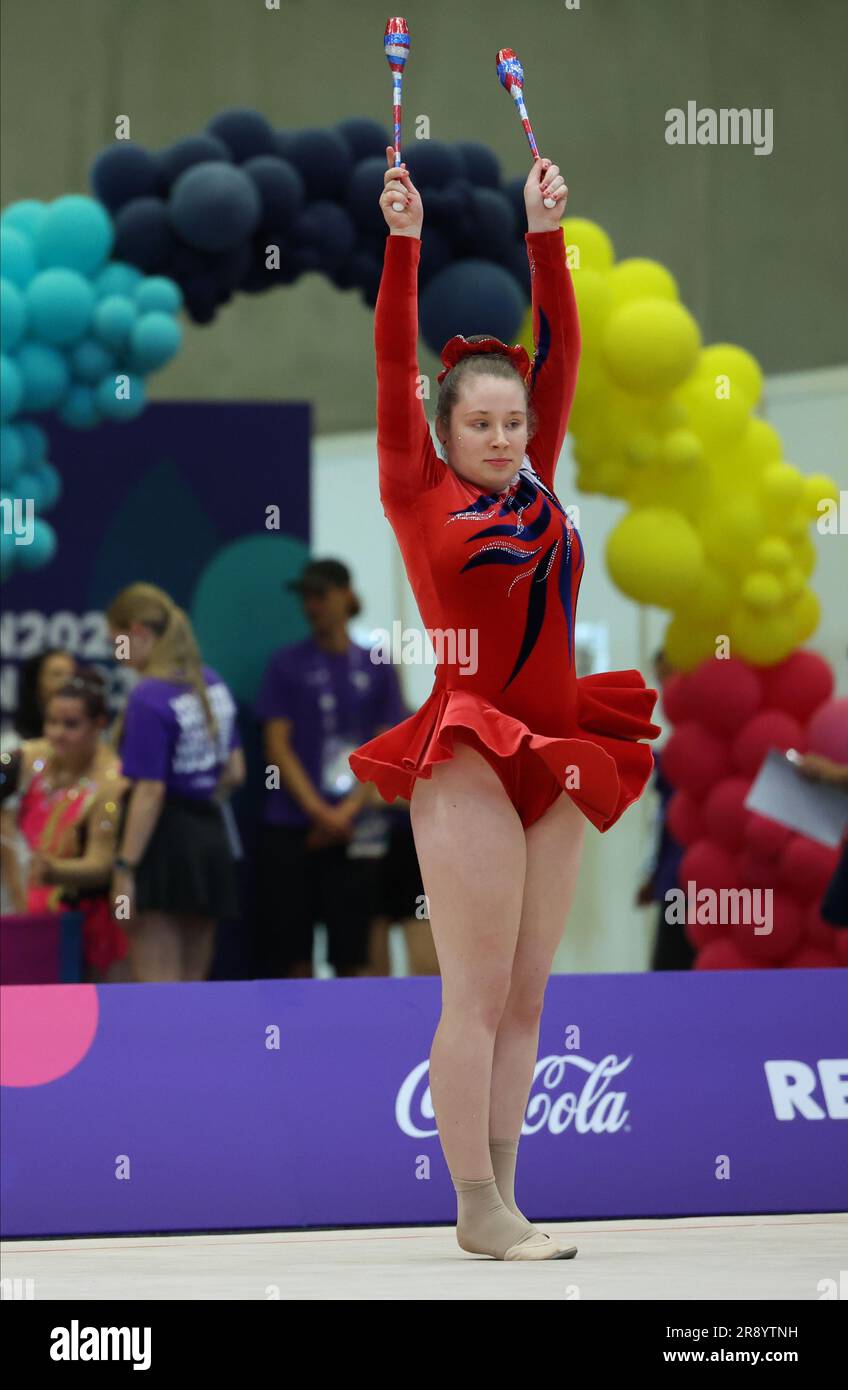 Berlin, Germany. 21st June, 2023. Poppy Wood Wright of SO Great Britain ...
