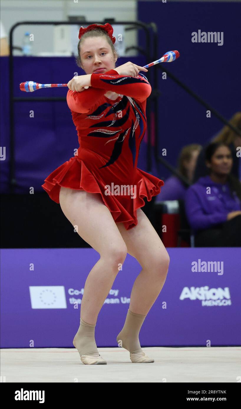 Berlin, Germany. 21st June, 2023. Poppy Wood Wright of SO Great Britain ...