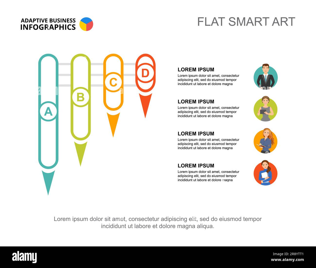 Four issues process chart template Stock Vector Image & Art - Alamy