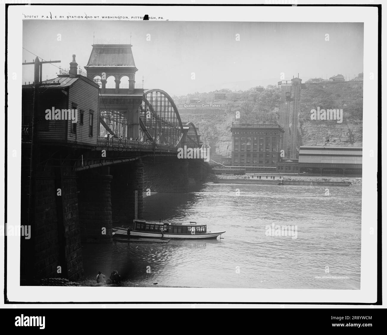 Pennsylvania railroad bridge Black and White Stock Photos & Images - Alamy