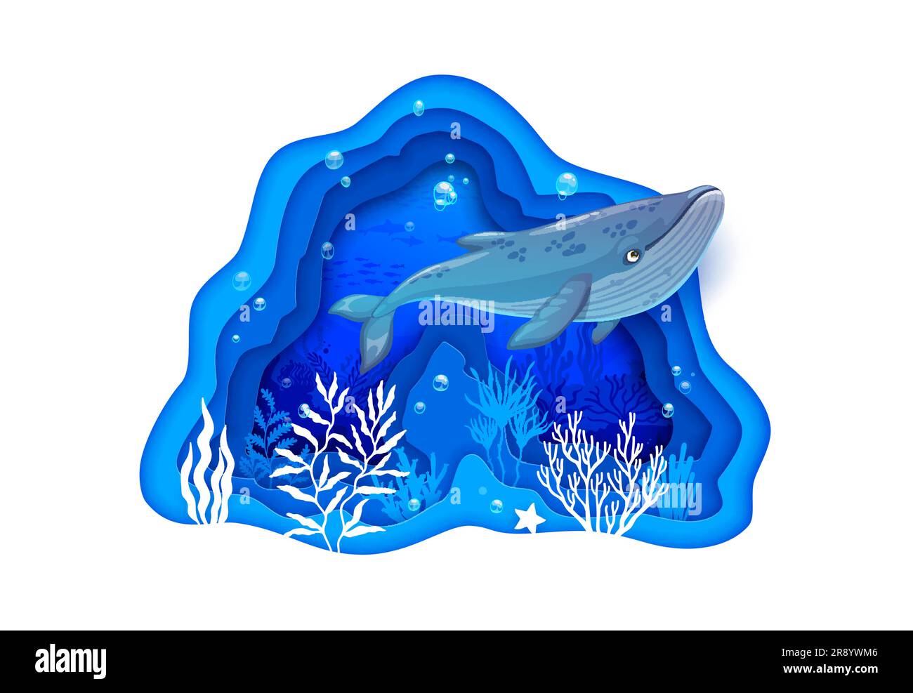 Amidst white rocks Stock Vector Images - Alamy