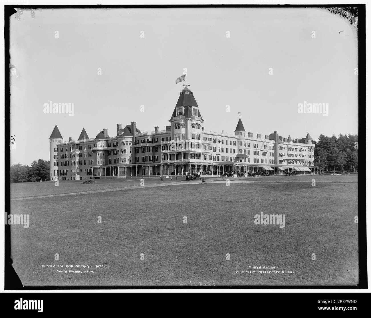 Poland Spring Hotel, South Poland, Maine, c1900. The Poland Spring ...