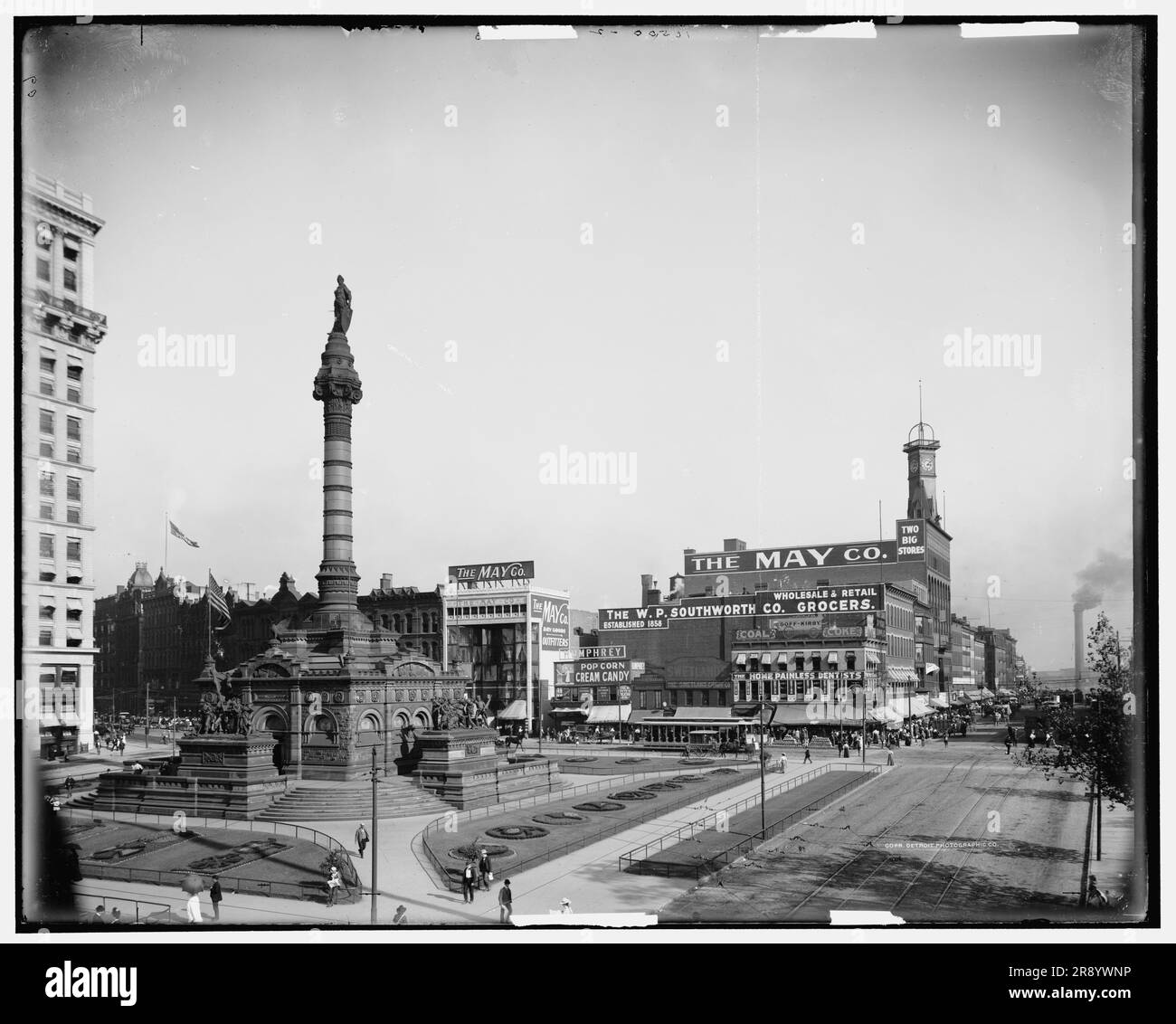 City Square, Cleveland, c1900. The Cuyahoga County Soldiers' and ...