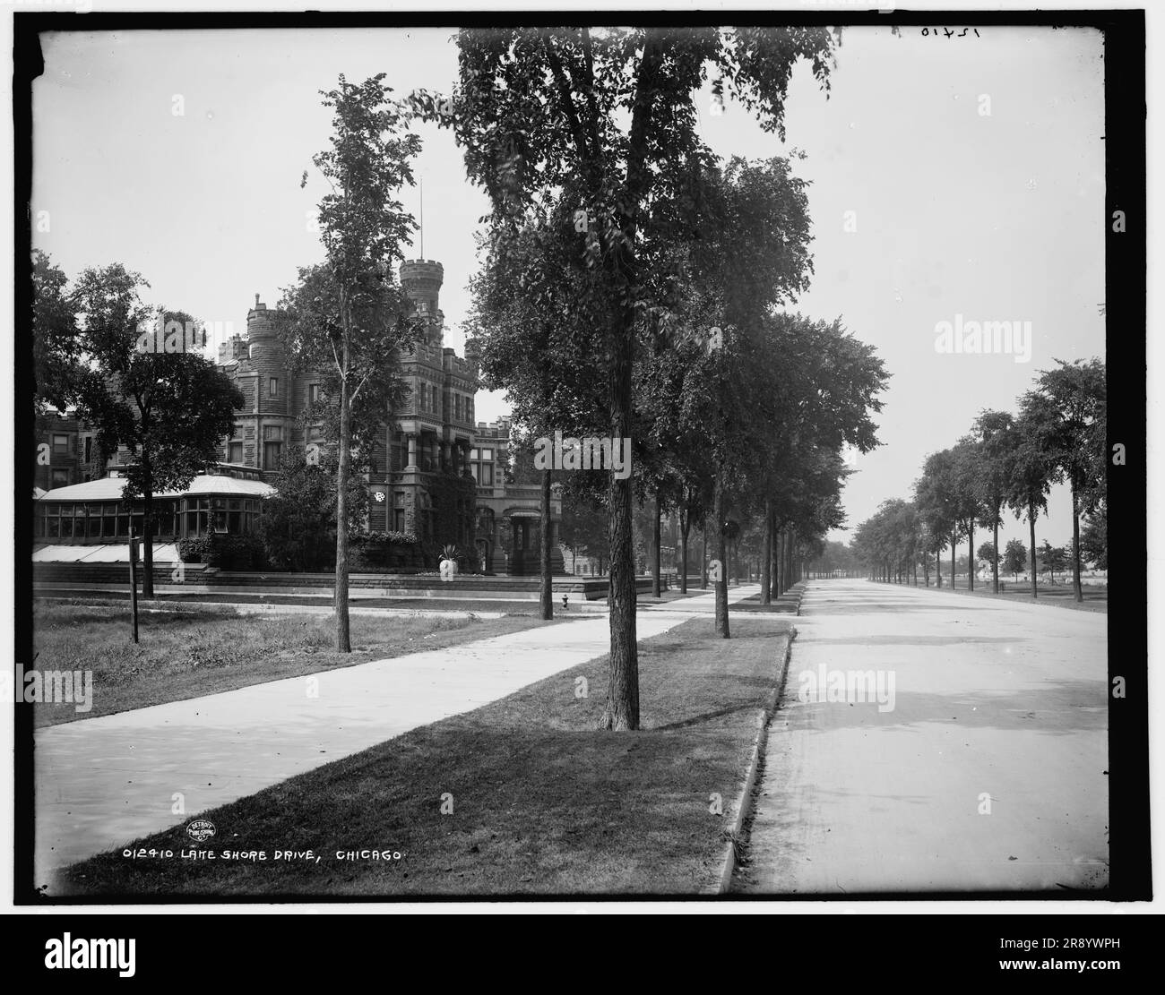 Lake Shore Drive, Chicago, 1900 Oct 3 Stock Photo - Alamy