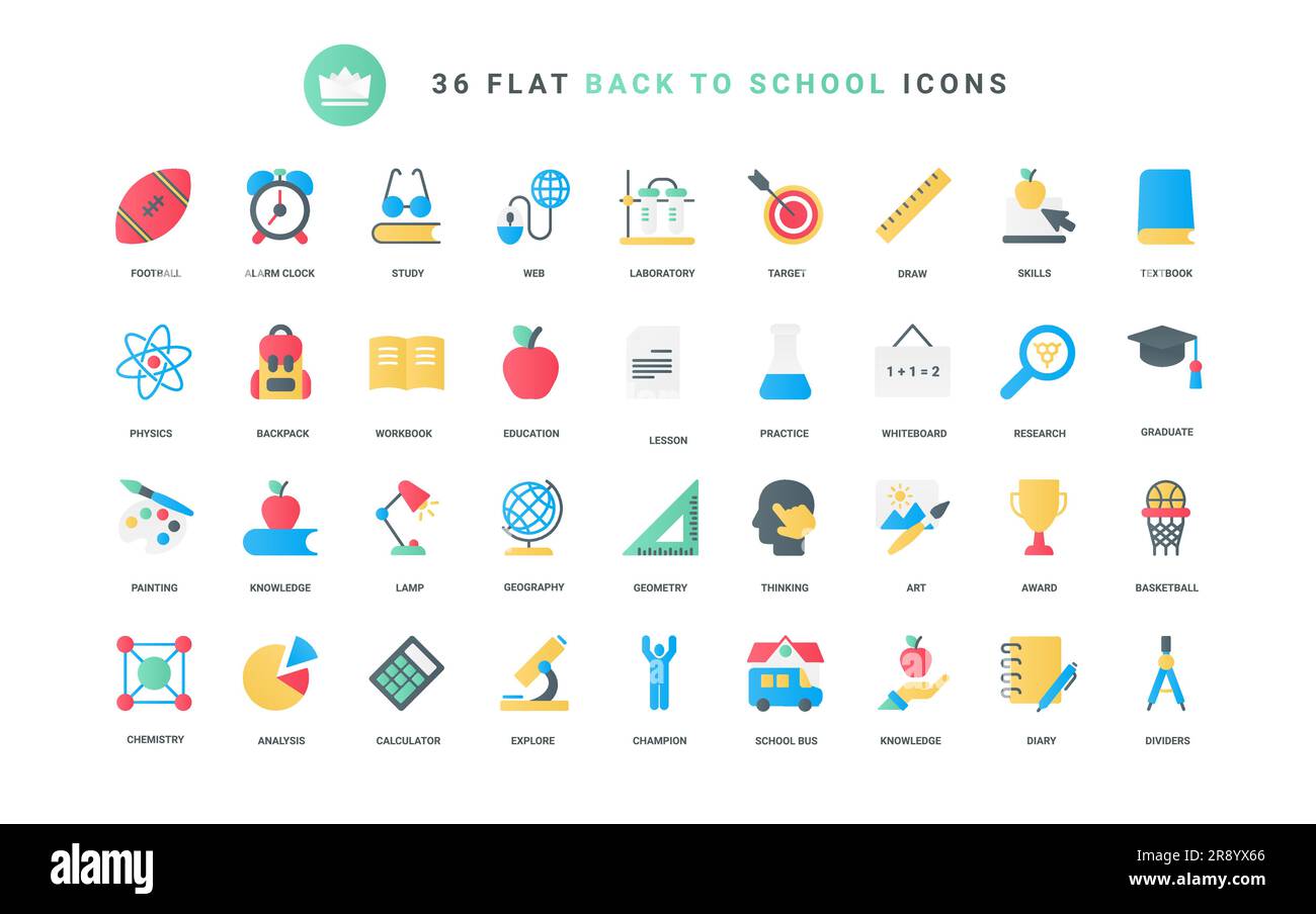 Study science in school and university, physics and chemistry lessons ...