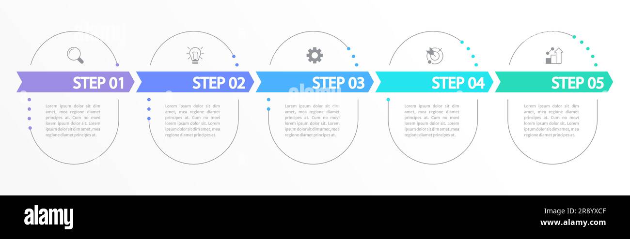 Change management plan infographic chart design template Stock Vector ...