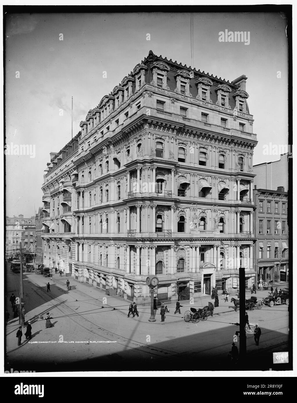Connecticut Mutual Life Insurance Co., Hartford, Conn., c1907. Offices ...