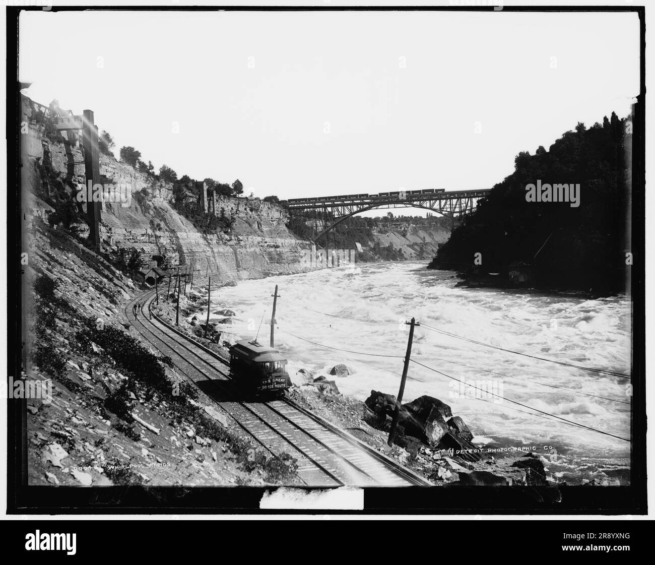 Niagara falls whirlpool bridge hi-res stock photography and images - Alamy