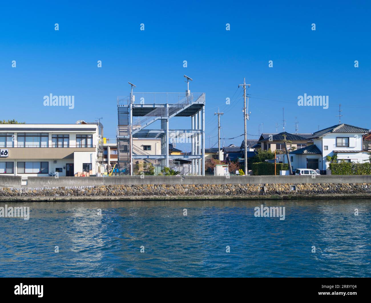 Tsunami evacuation tower hi-res stock photography and images - Alamy
