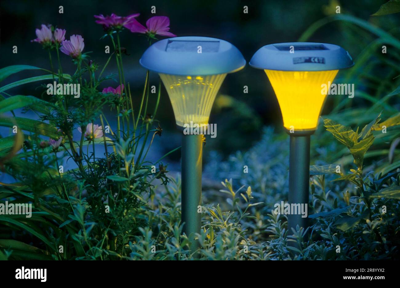 Solar lamps hi-res stock photography and images - Alamy