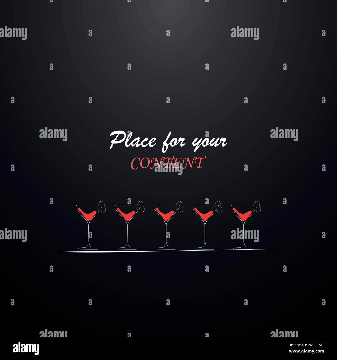 Shots with a drink. Menu vector design Stock Vector Image & Art - Alamy