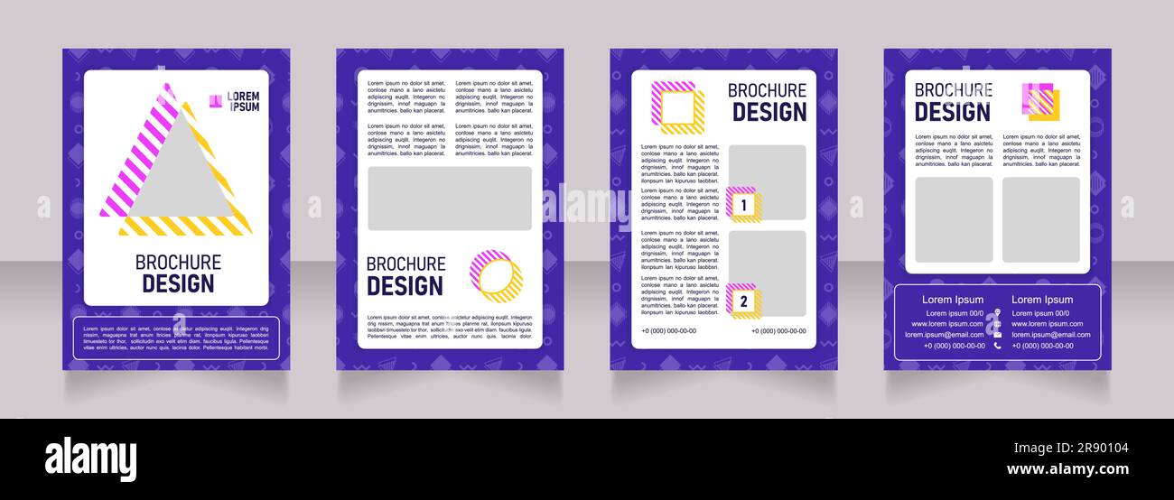 Science blank brochure design Stock Vector Image & Art - Alamy