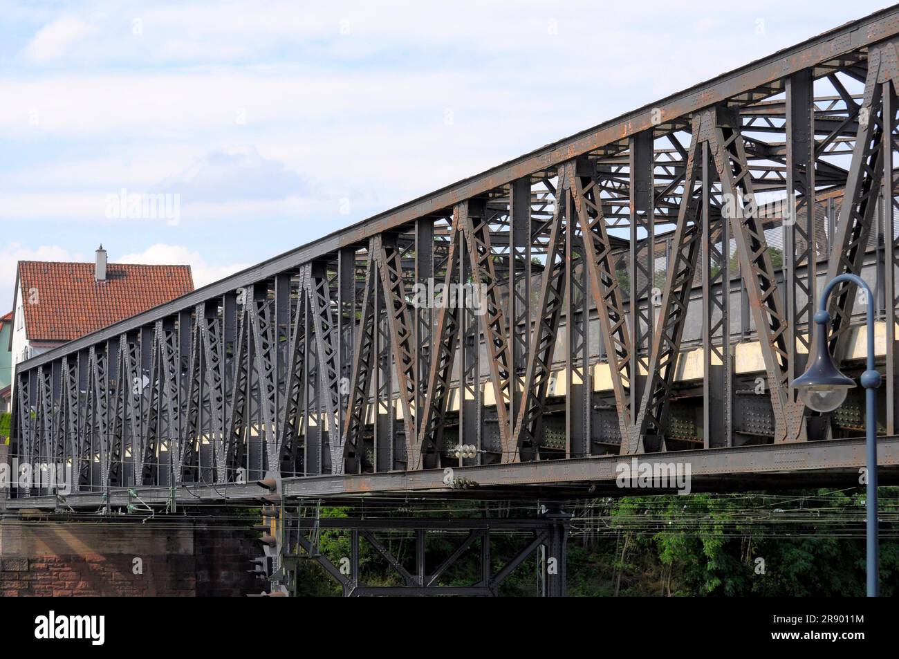 Steel rail bridge hi-res stock photography and images - Alamy