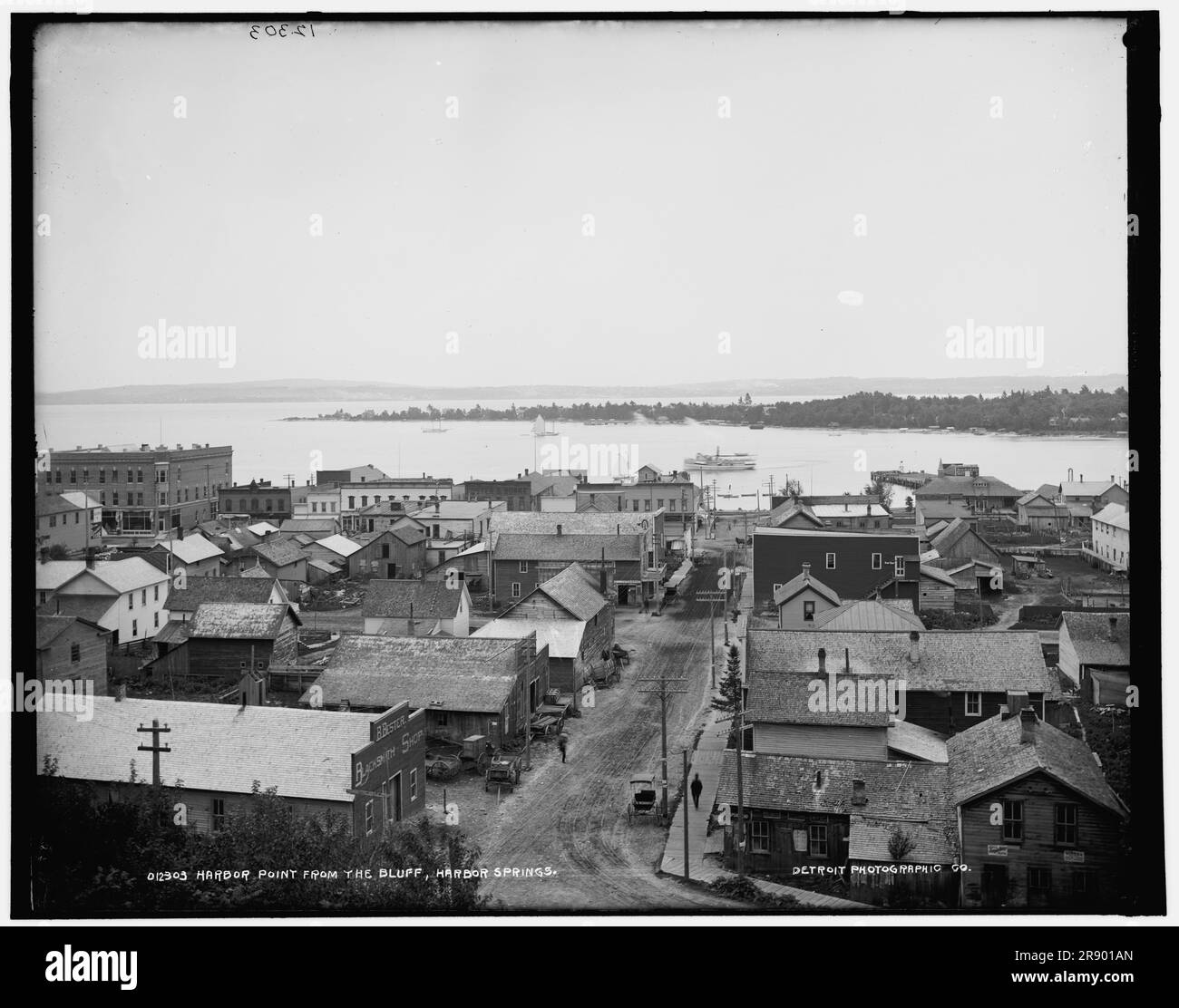 Harbor town detroit Black and White Stock Photos & Images - Alamy