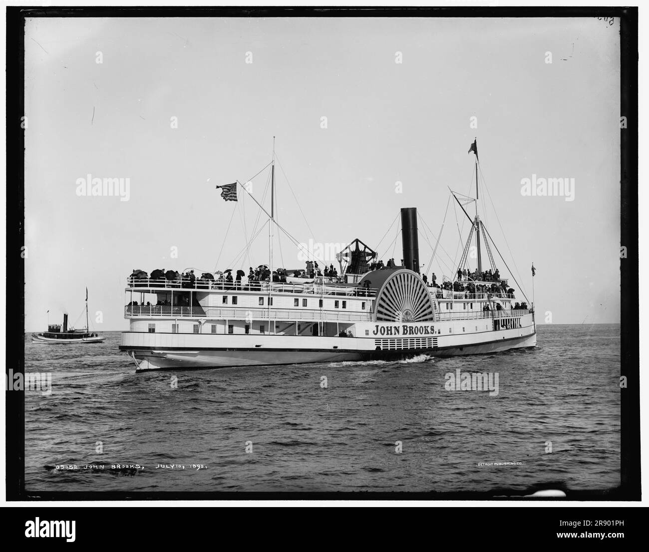 1890s steamship Black and White Stock Photos & Images - Alamy