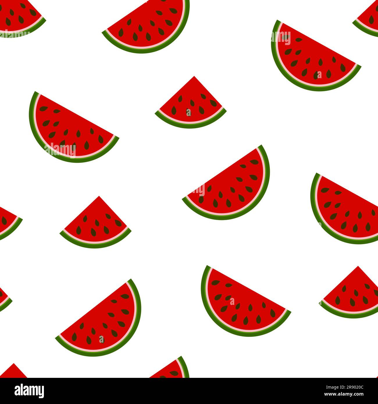 Seamless pattern with watermelon vector illustration Stock Vector Image ...