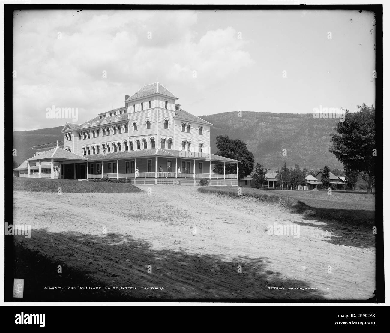 Lake Dunmore House, Green Mountains, between 1900 and 1906 Stock Photo ...
