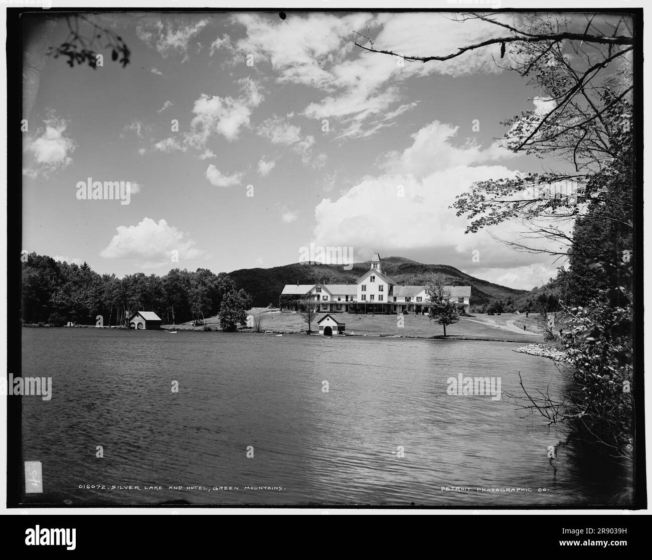 Silver Lake and hotel, Green Mountains, between 1900 and 1906 Stock ...