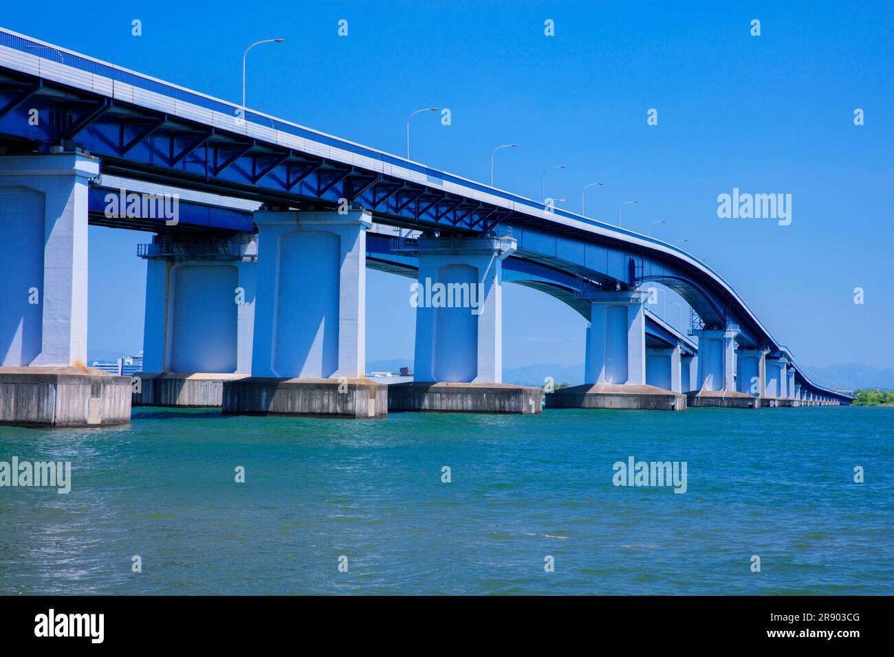 Lake Biwa Bridge Stock Photo - Alamy