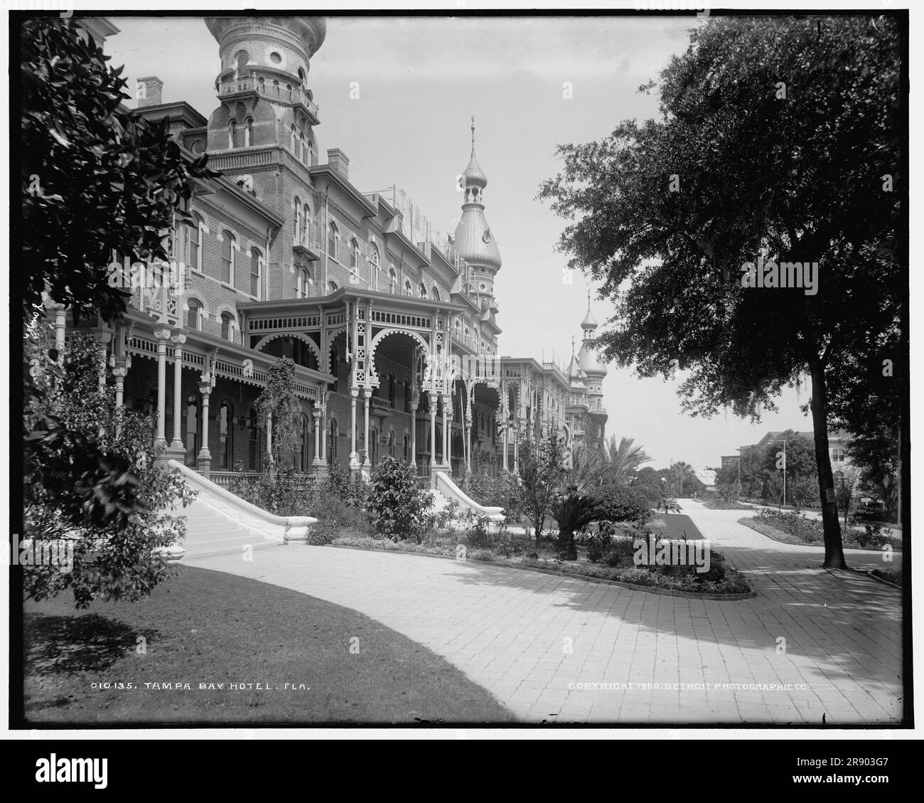 Tampa Bay Hotel, Fla., c1900. The Tampa Bay Hotel was built by Henry B ...