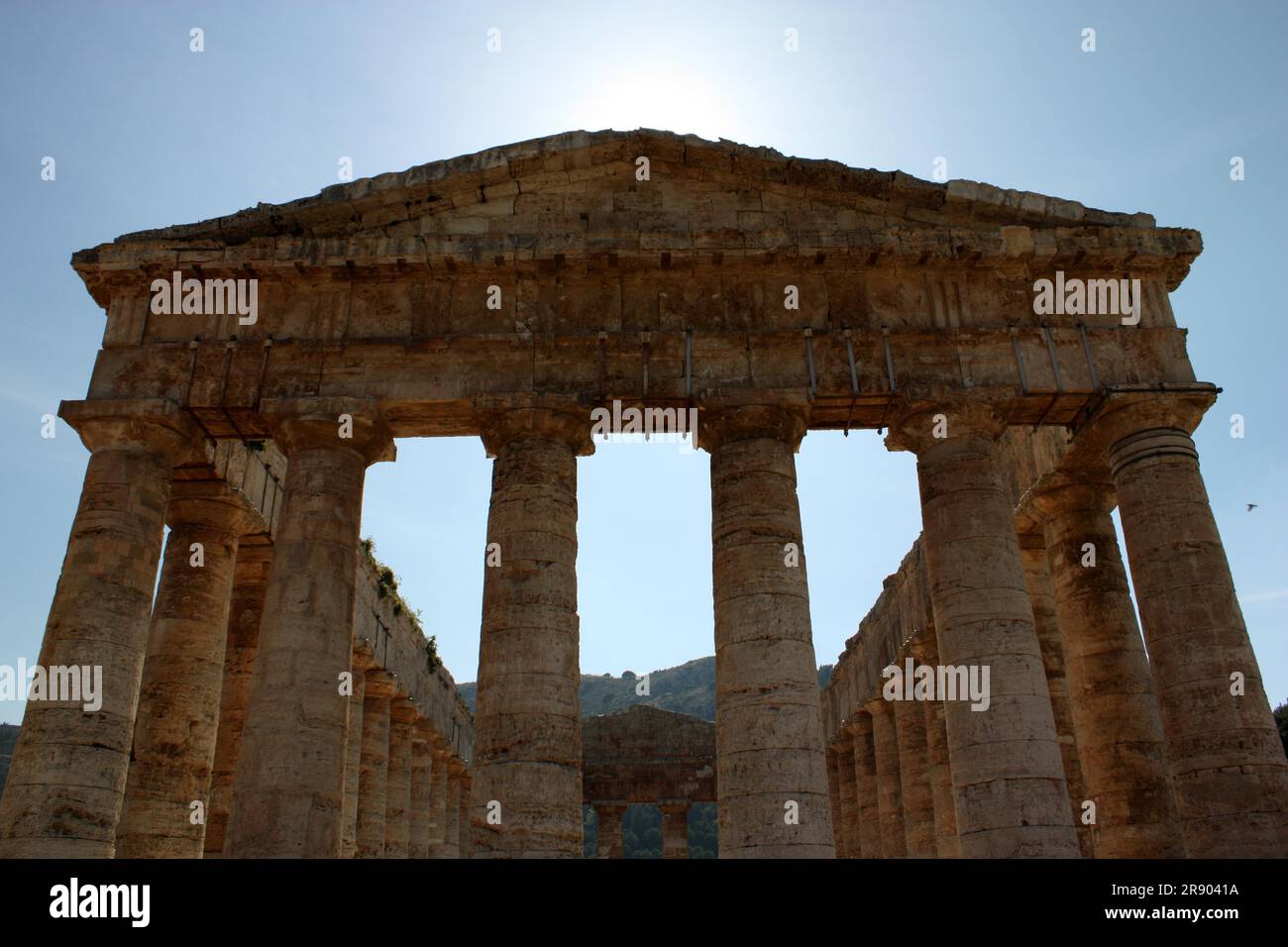 Temple of Magna Grecia, Valle dei Templi, Sicilia, Italia Stock Photo ...