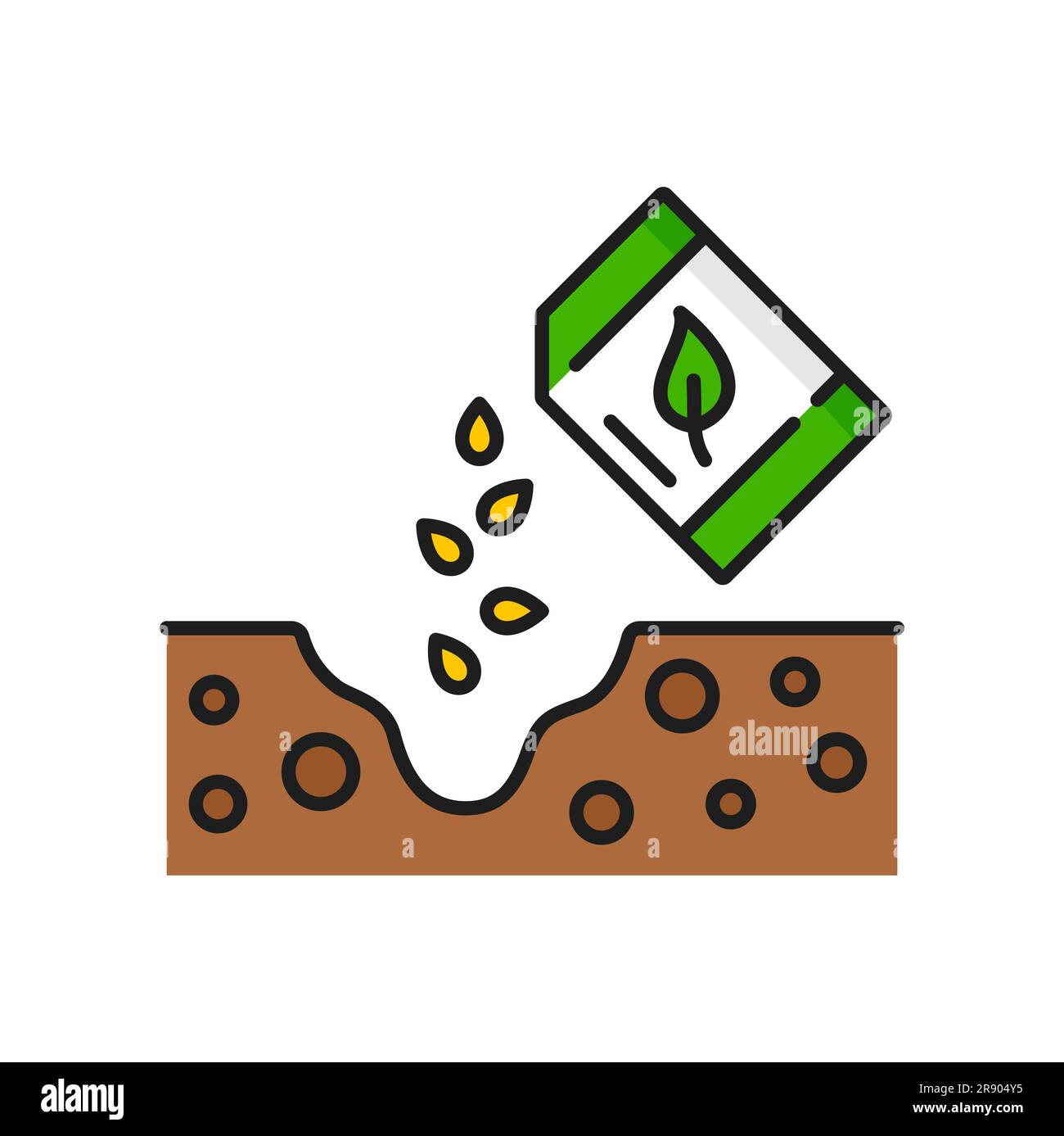 Sowing science Stock Vector Images - Alamy