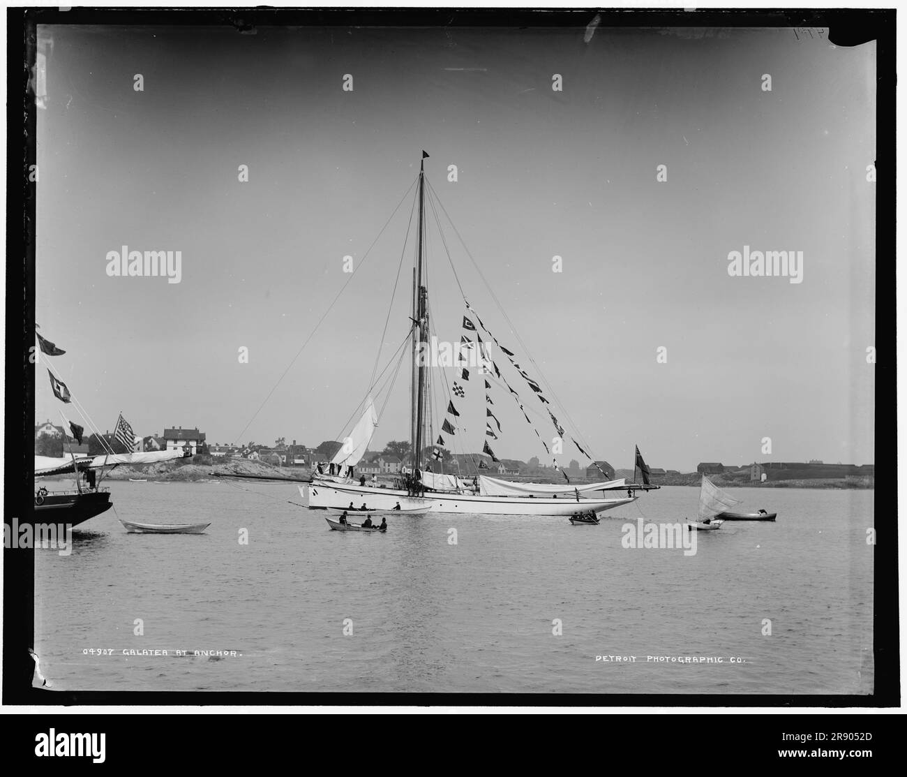 Anchor washing Black and White Stock Photos & Images - Alamy