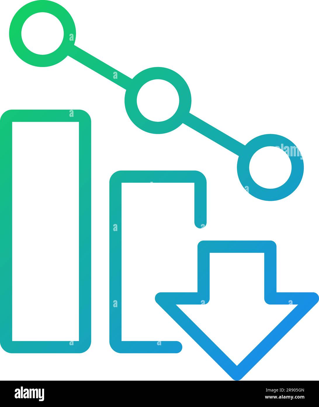 Gradient decrease Cut Out Stock Images & Pictures - Alamy